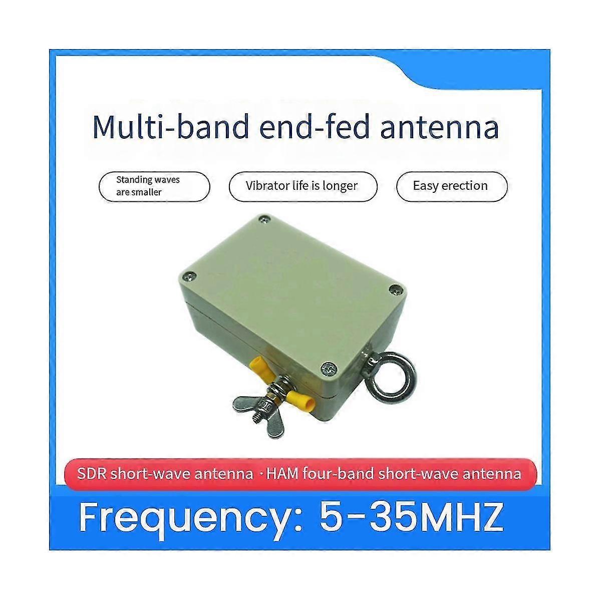 Multi-function End-fed Antenna 49:1 Barron Shortwave Antenna Barron ...