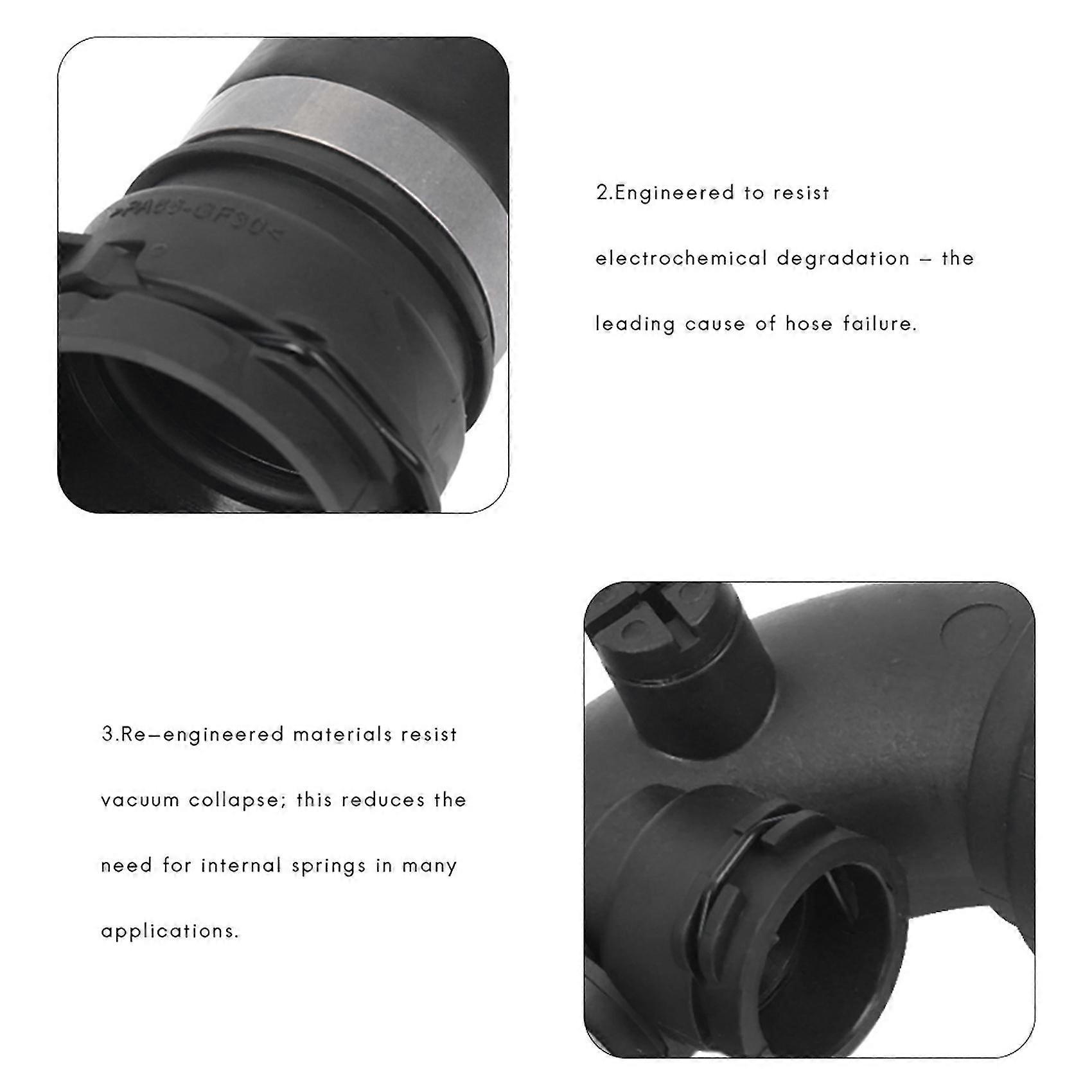 Car Radiator Cooling Pipe Rubber Coolant Radiator Hose For Bm-w 3 ...