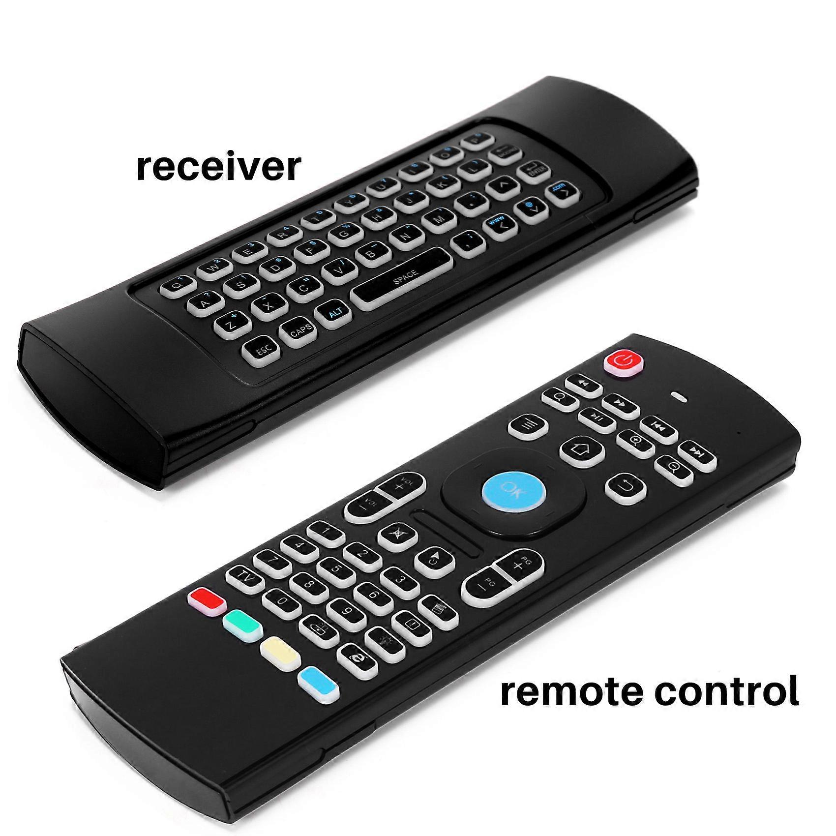 Air Mouse for Android Tv Box, Mini Wireless Keyboard Air Remote Mouse ...