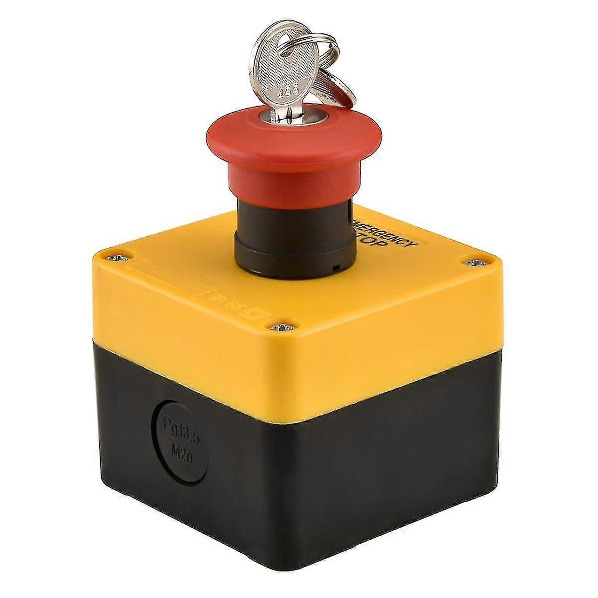 Weatherproof Emergency Stop Switch Red Panel Push Button Switch 660v ...