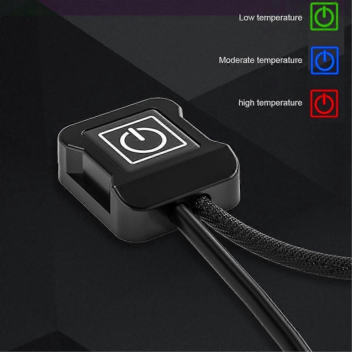 Motorcycle Heating Handle Grip 12v 3-gear Waterproof Thermal Handlebar ...