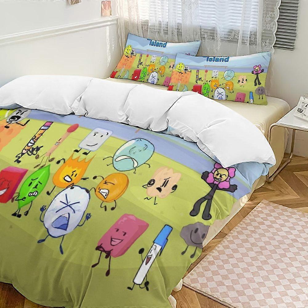 bedding set SX362 Game BFDI Battle For Dream Island Bedding Set Duvet ...