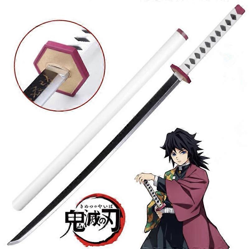 Demon Slayer Sword 1:1 Weapon Cosplay Kimetsu no Yaiba Sabito Black ...