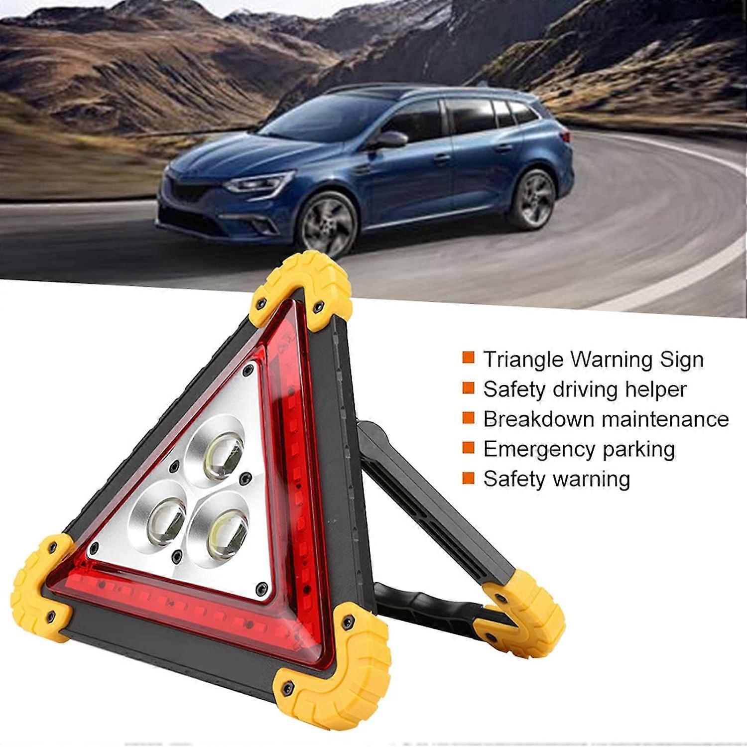 Auto Warning Triangles, LED Multi-Function Car Breakdown Triangle ...