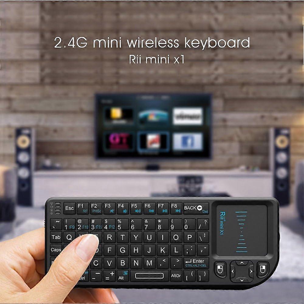 Mini Wireless Keyboard, With Touchpad Mouse, Lightweight Portable ...
