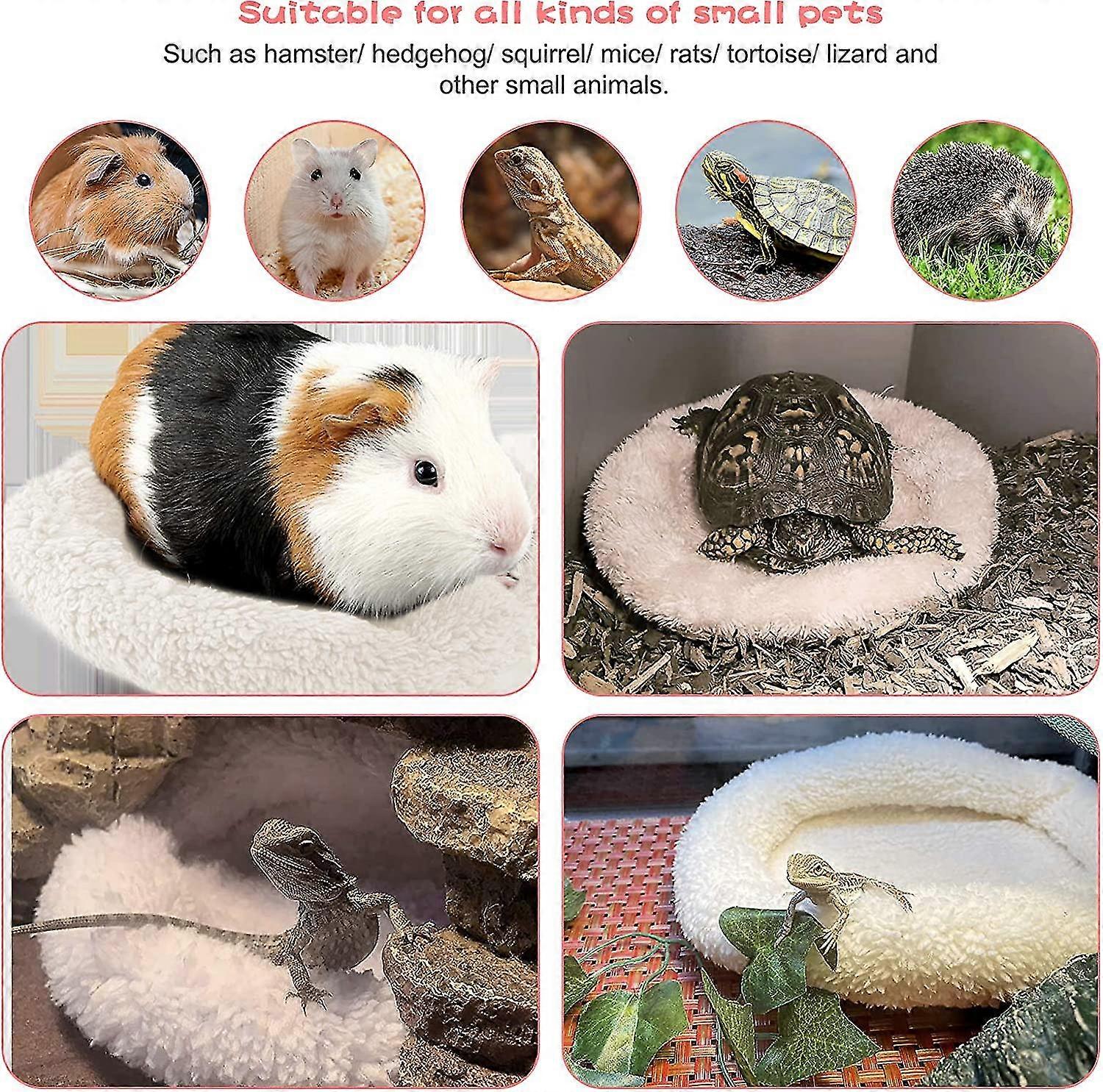 ,round Sleep Mat Pad For Hamster/hedgehog/squirrel/mice/rats And Other ...