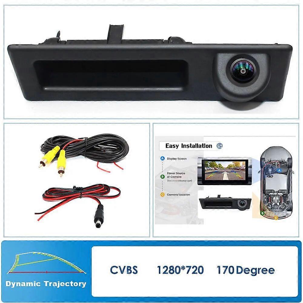 1080P HD AHD Night Vision Vehicle Rear View Camera For BMW 5 series F10 ...