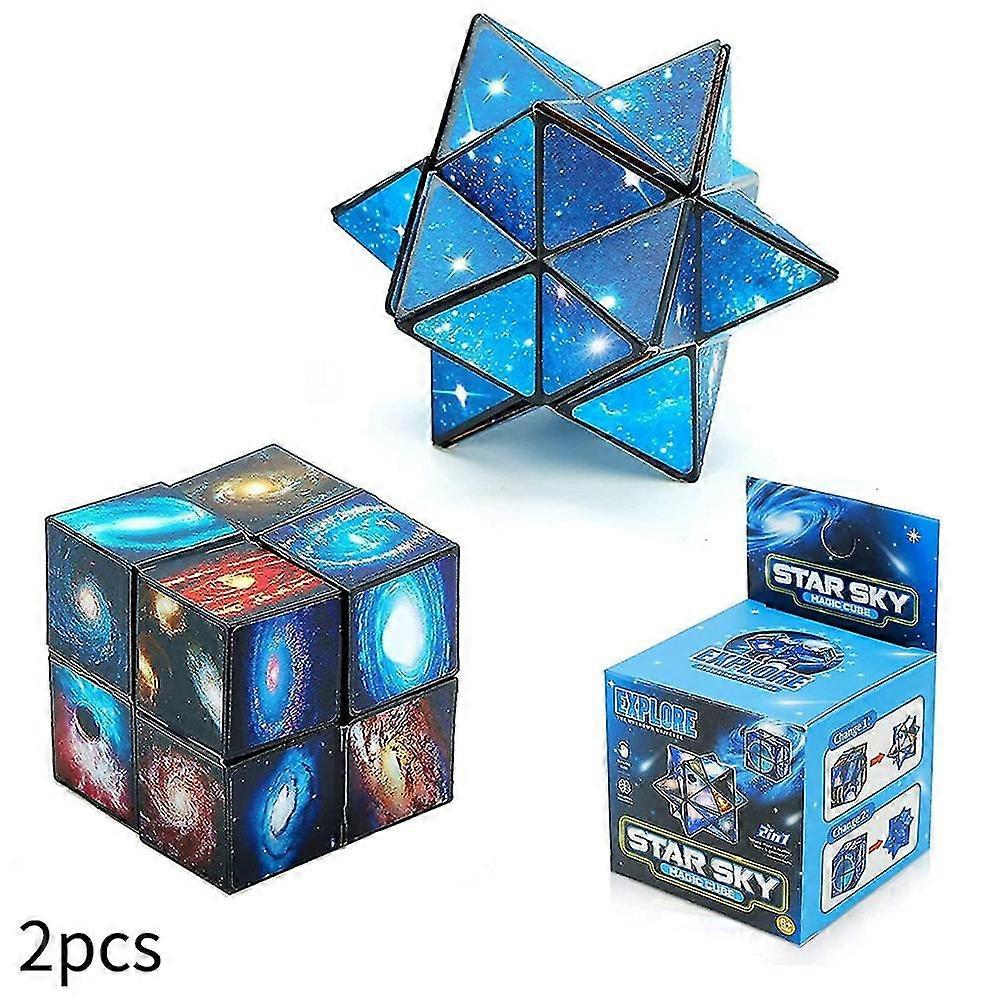 Star Sky Magic Cube Set, Educational 3d Puzzle Infinity Magic Galaxy ...