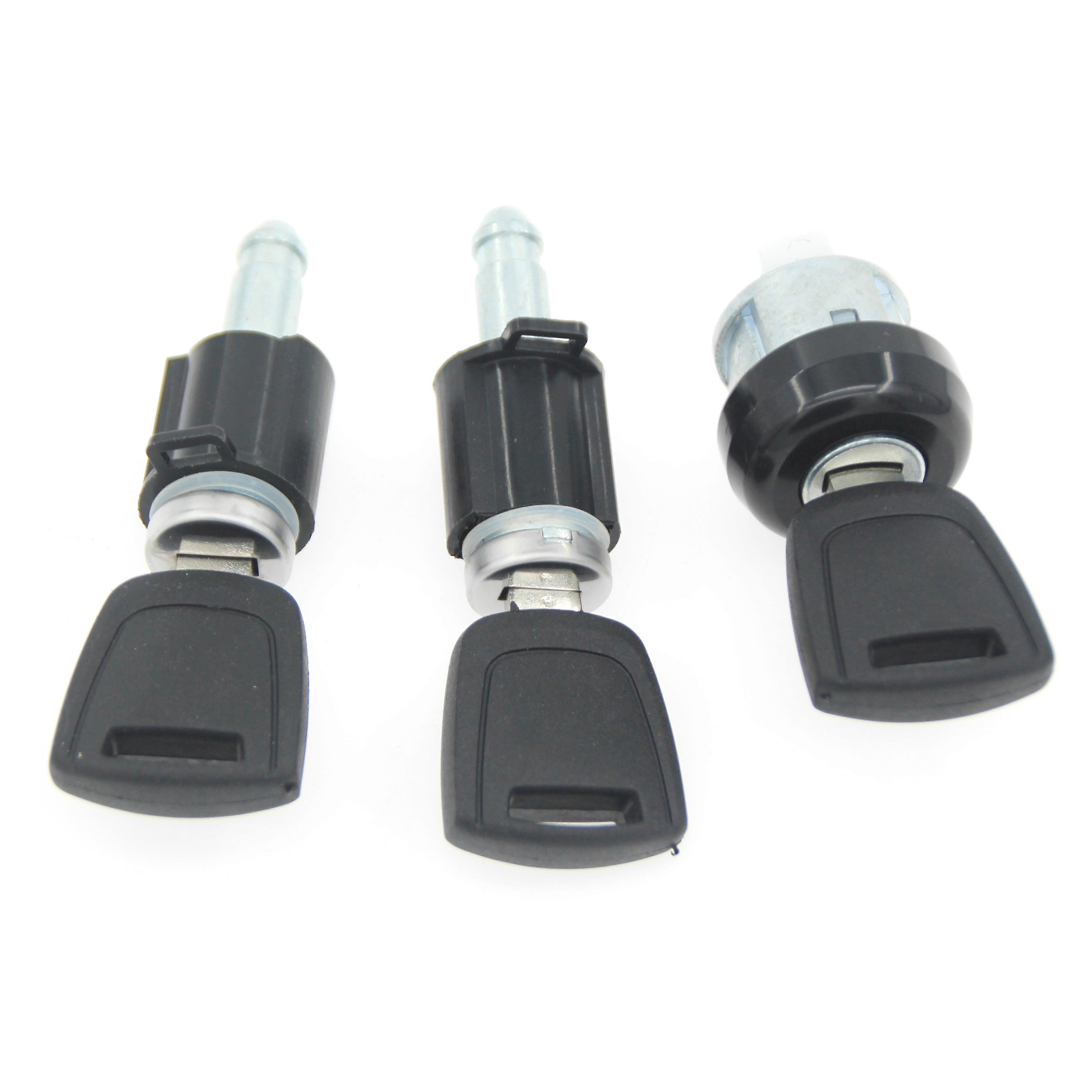 Cylinder door locking kit with 3 keys, ignition switch, for scania ...
