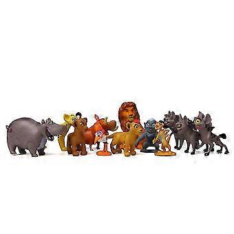 12pcs/set The Lion King Lion Guard Action Figure Playset Simba Kion ...