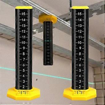 Ceiling and Floor Tile Height Ruler,Double-Sided Scale Dual Use ...