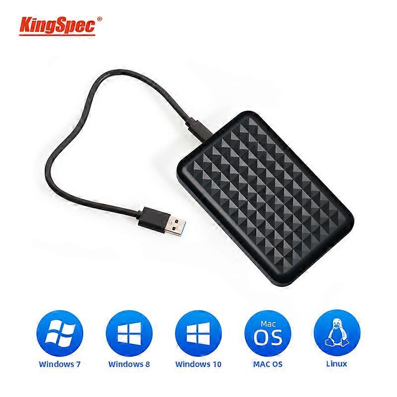KingSpec SSD-fodral 2.5 SATA till USB 3.0-adapter Hårddiskkabinett för ...