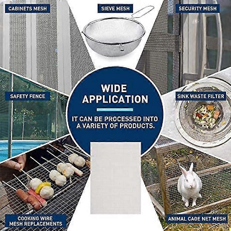 4-500mesh Stainlessy Steel Mesh Filter Net Filter Metal Net Filtration ...