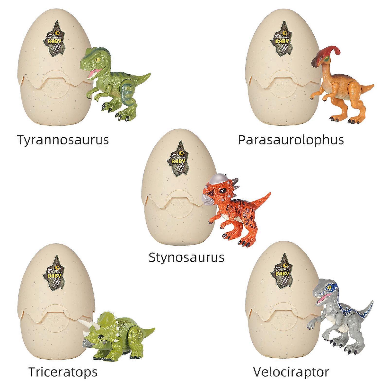 New Upgraded Hatching Eggs Dinosaur Toys Hatch with Realistic Dinosaur ...