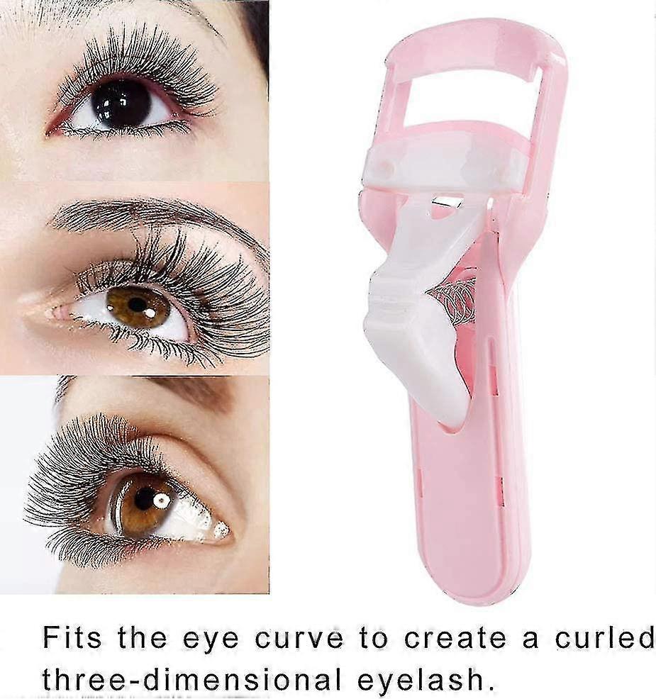 Silicone Filler And Spring Curling Iron, Pink | Fruugo UK