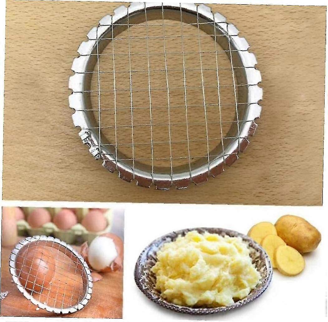 Stainless Steel Egg Slicer Cutter Cut Egg Device Grid For Vegetables ...