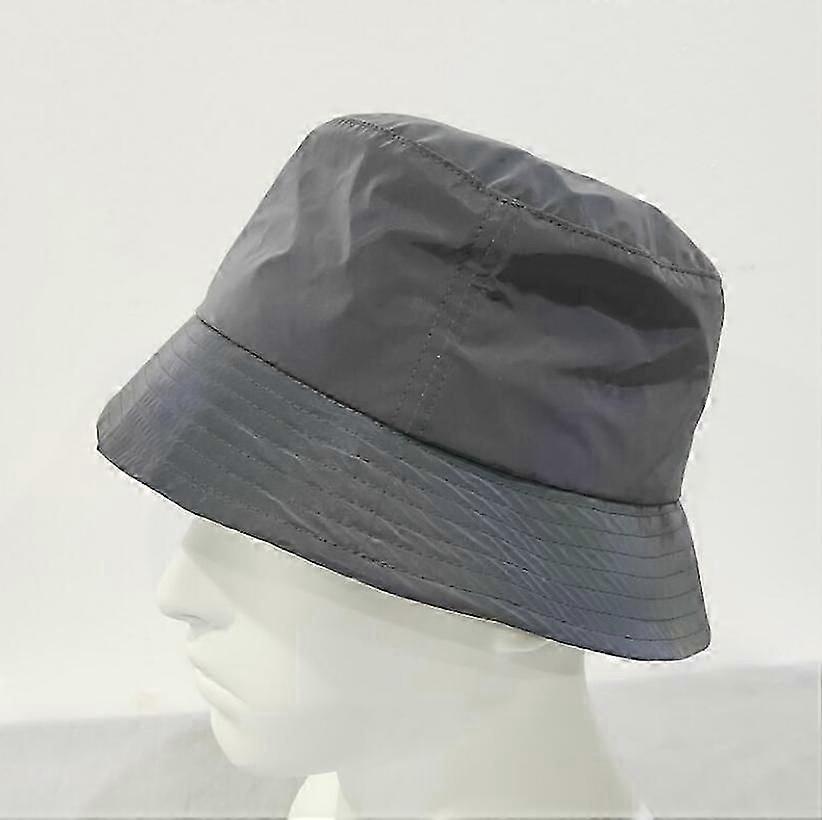 Fluorescent Hat Rainbow Reflective Basin Caps Men Night Halloween Cap ...