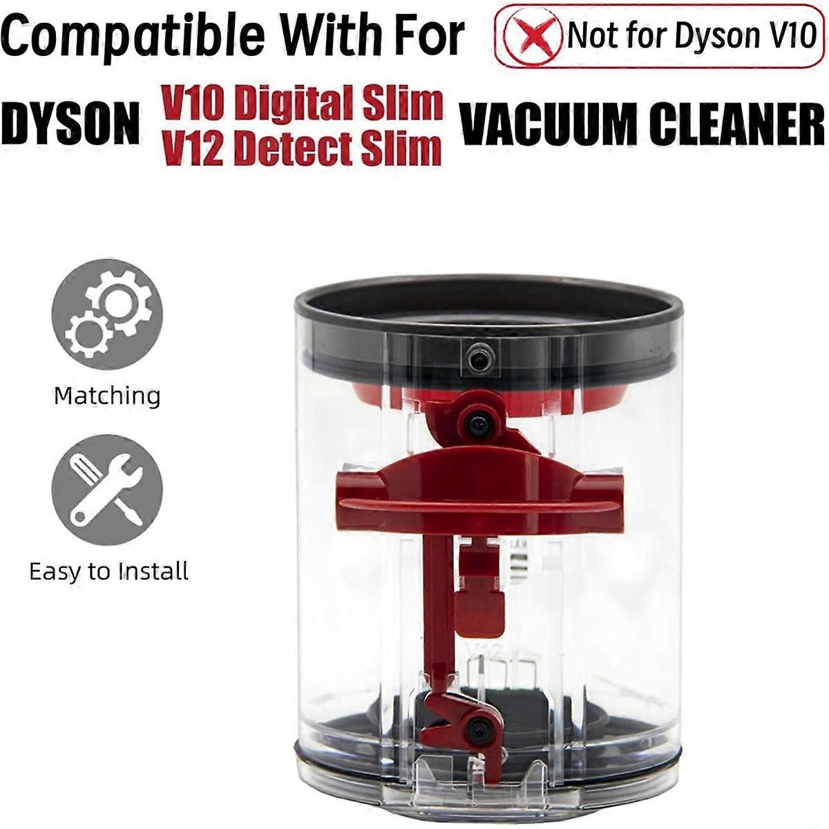Dust Bin for V10 Digital Slim / V12 Detect Slim Vacuum Canister Large ...