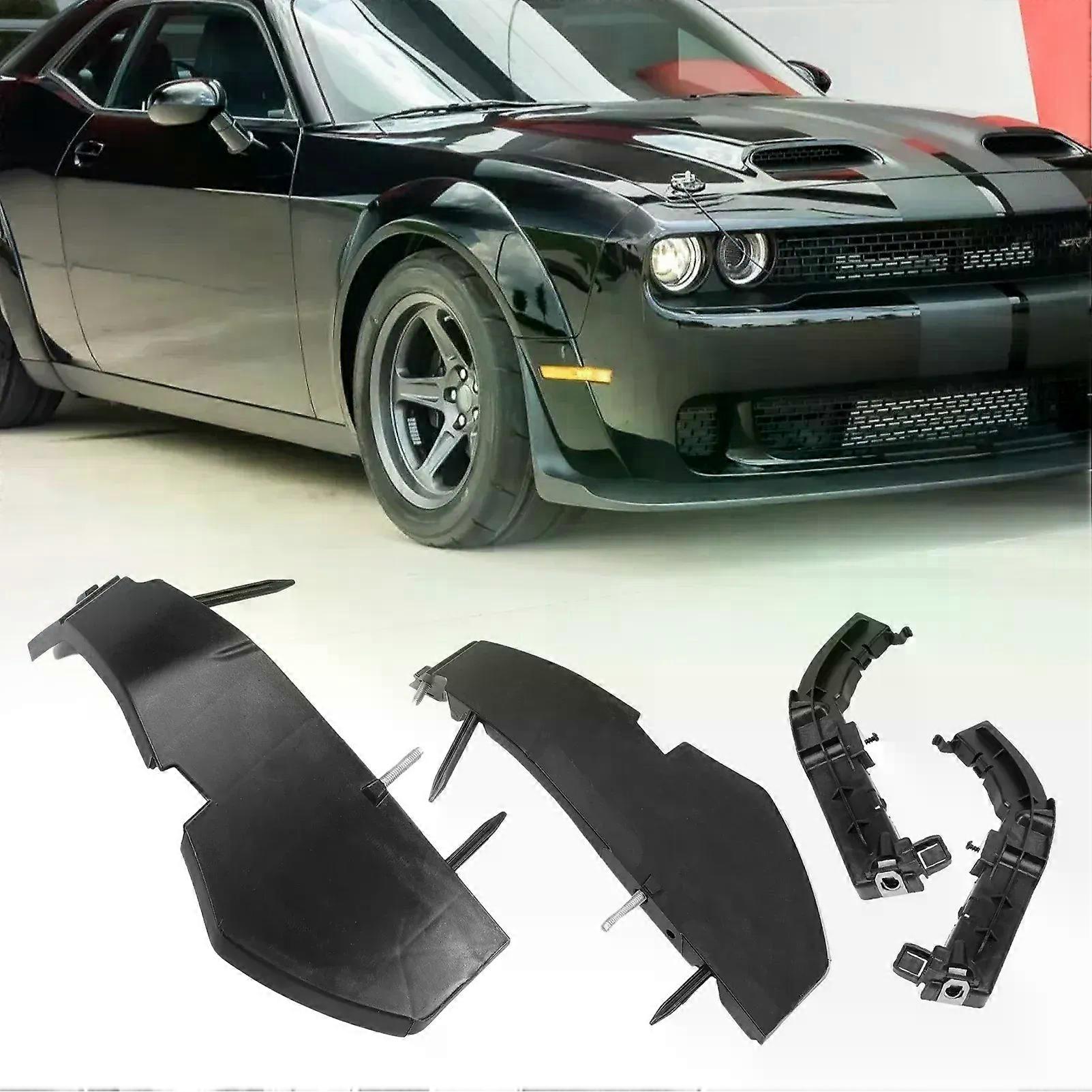 4 PCS Front Bumper Support Brackets Cover Retainer Mount Retainer Kit ...