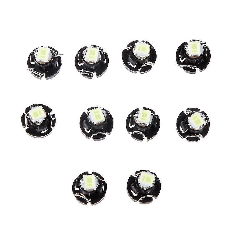 10x White Neo Wedge T3 1SMD 5050 LED Car Light Bulbs Climate Control ...