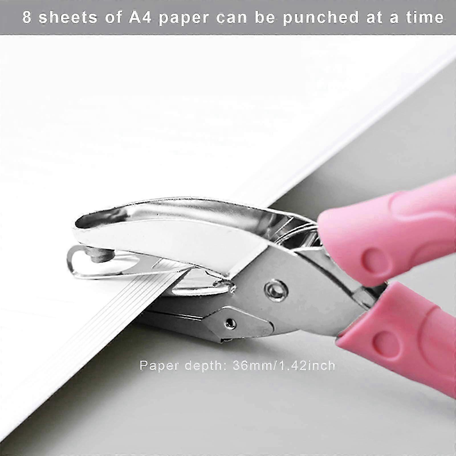 3pcs Handheld Punch, Single Hole Punch Pliers for Metal Paper Puncher ...