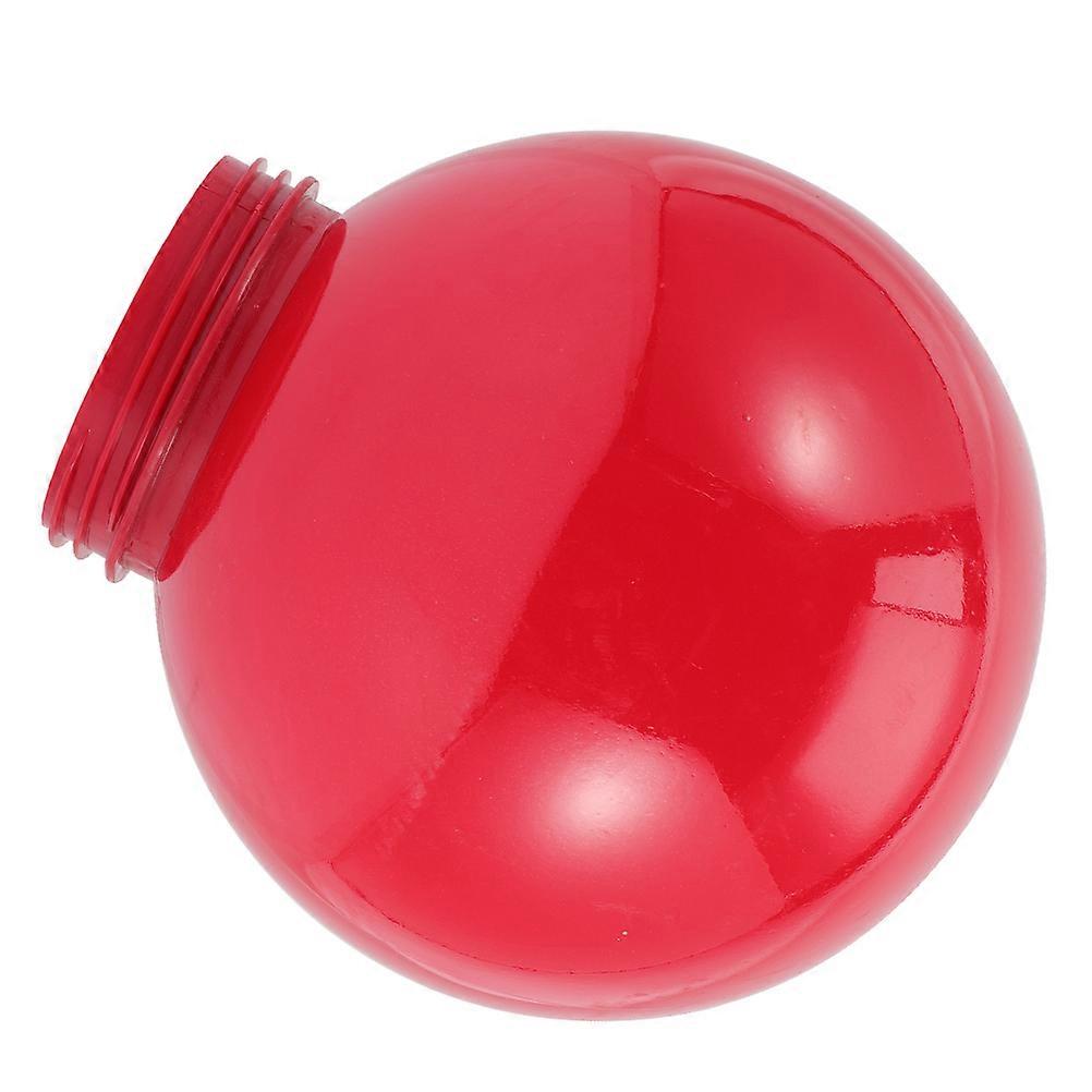 Globe Light Fixture Red Acrylic Lampshade For Street Lighting Lamp ...