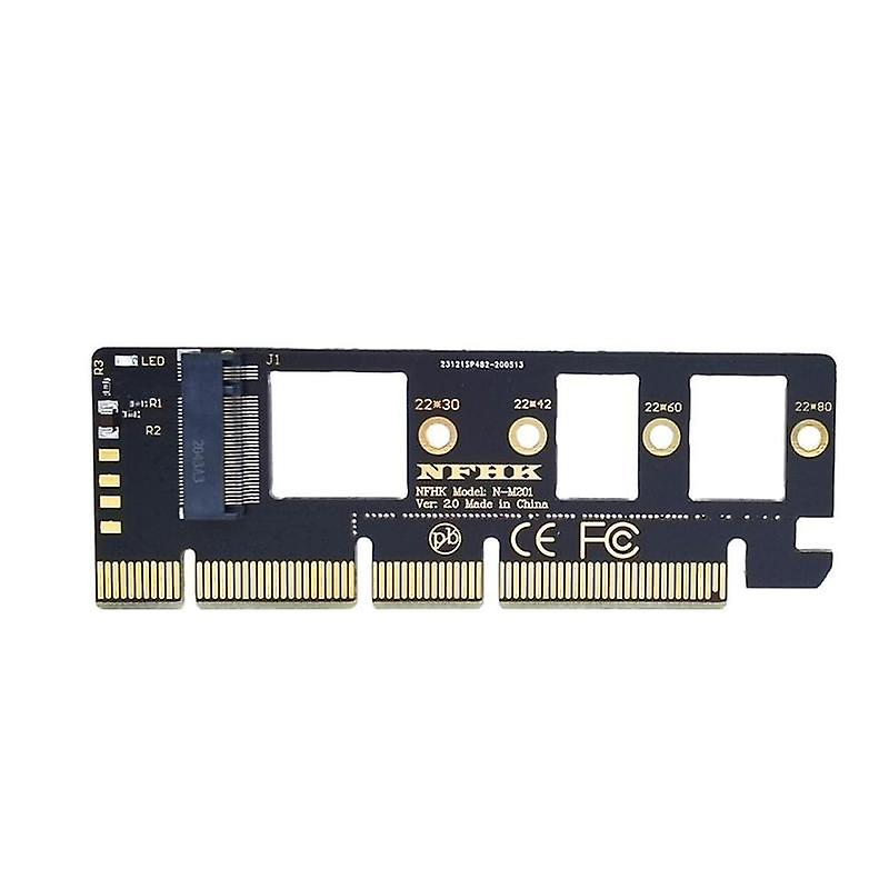 M.2 Nvme Ssd Ngff To Pcie X16 Adapter M Key Interface Card Support Pci ...