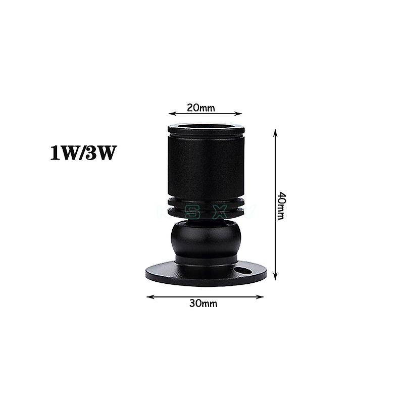 3w Led Recessed Cabinet Mini Spot Light 110v 220v Downlight 12v 24v Dc ...