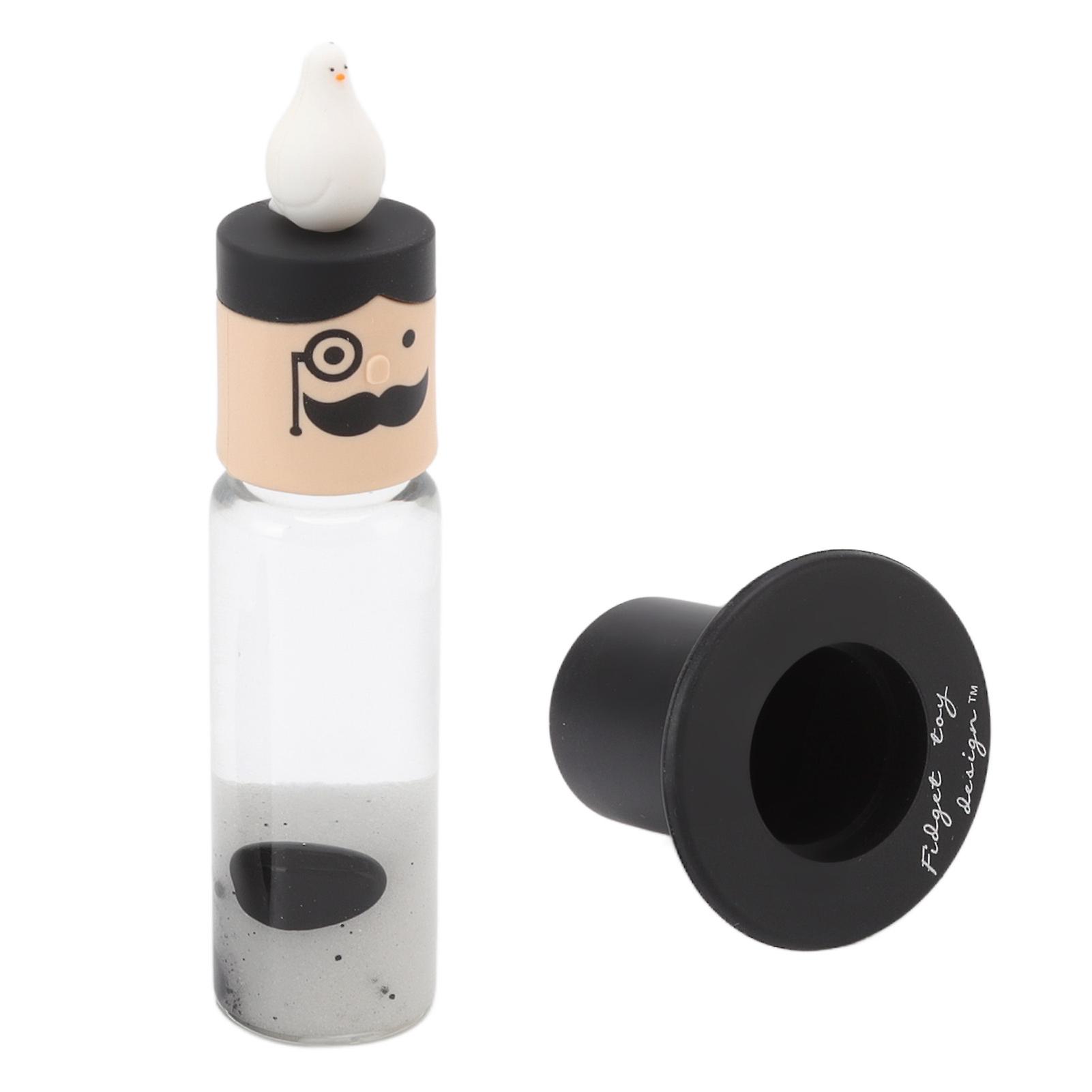 Ferrofluid Display Toy Magnetic Liquid Stress Relief Educational Black ...