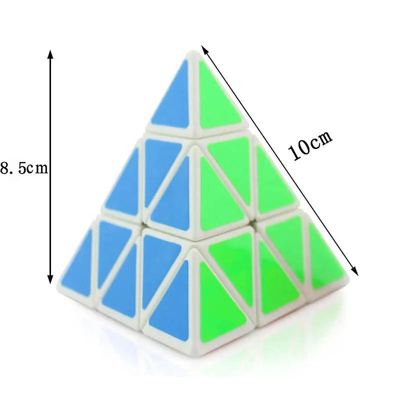 Pyramid Magic Cube 3x3 Cubo Magico Intellectual Develop Competition ...