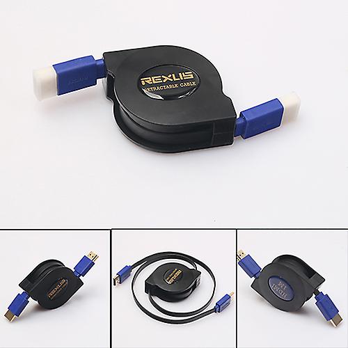 Fiauli Retractable High Speed HDMI-compatible Cable Male To Male for ...