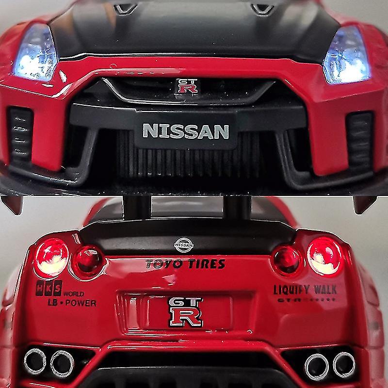 New 1:32 Nissan Gtr Gt-r R35 Alloy Car Model Diecasts Toy Vehicles Toy ...