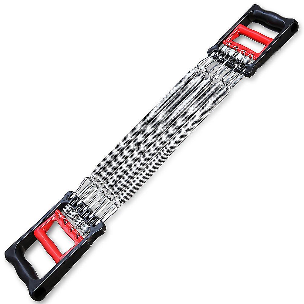 Adults Chest Expander Detachable Spring Steel Exerciser Fitness ...