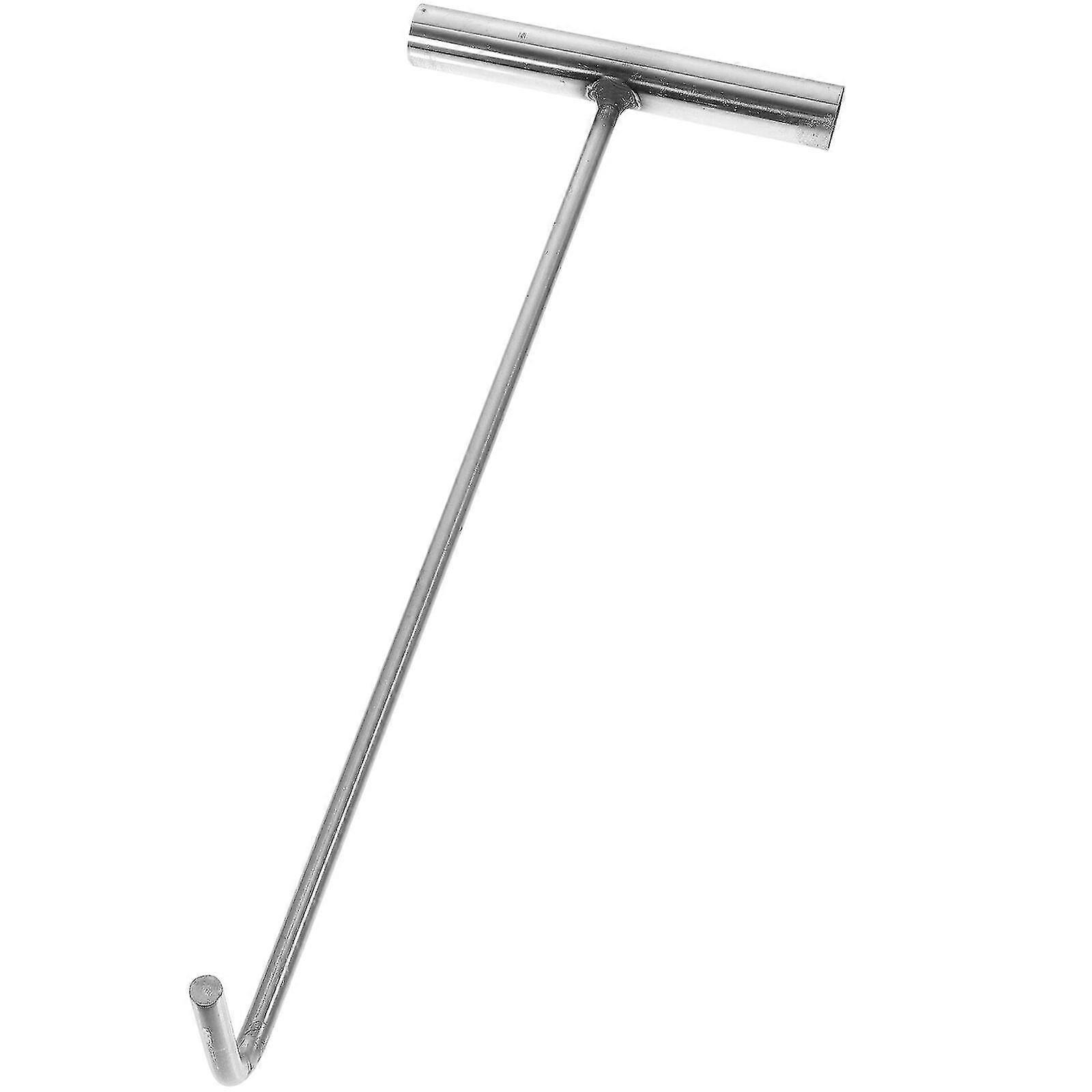 Manhole Cover Hook Stainless Steel Manhole Lift Hook T-shape Hook Pull ...