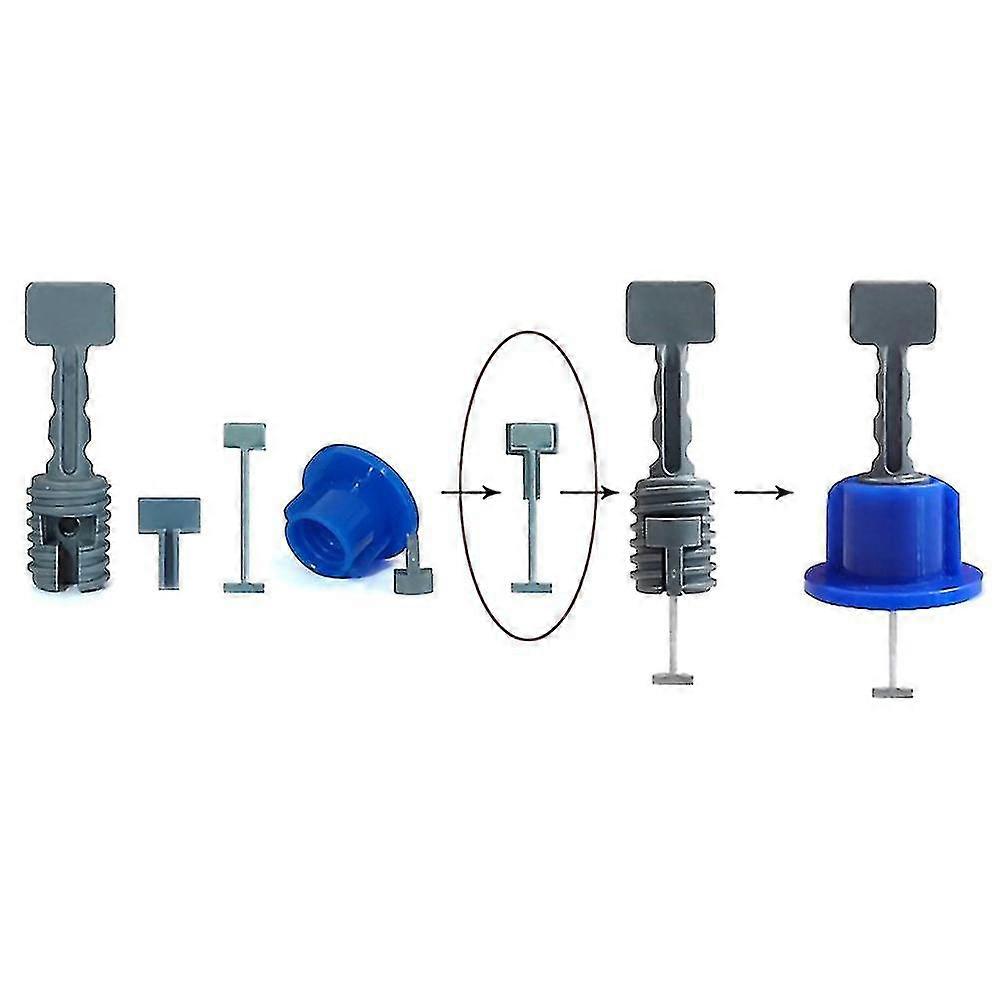 50 Pack Wall Tile Level Wedges Flooring Leveler Locator Spacers ...