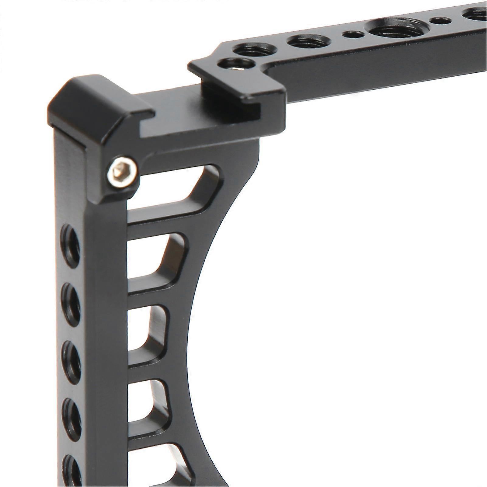 Aluminum Alloy Camera Video Shooting Cage Kit with Wooden Handle Grip ...