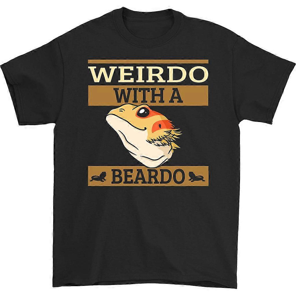Weirdo With A Beardo T-shirt | Fruugo UK