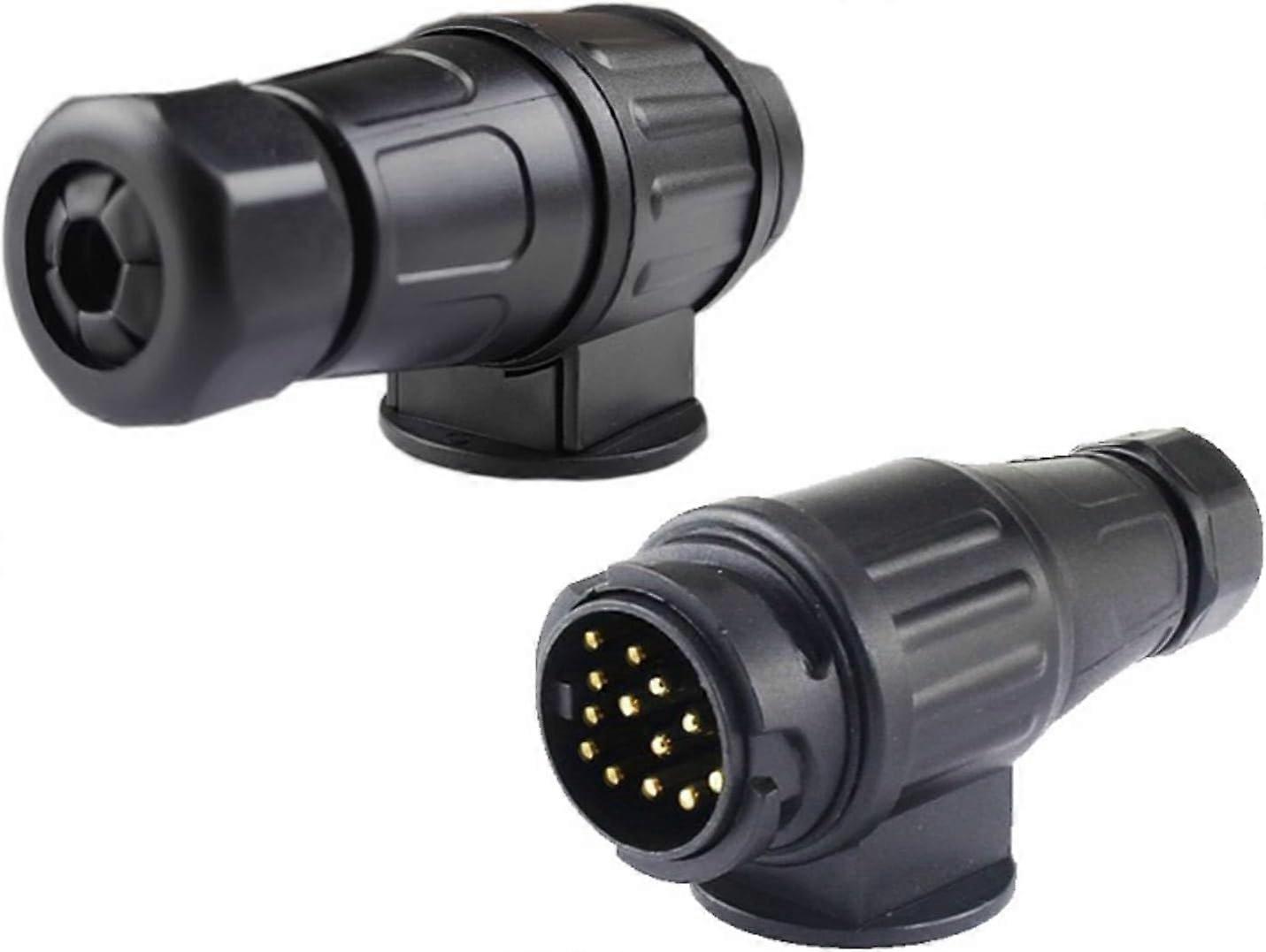 13 Pin Trailer Plug,13 Pin Socket,13 Pin Trailer Wiring Harness for ...