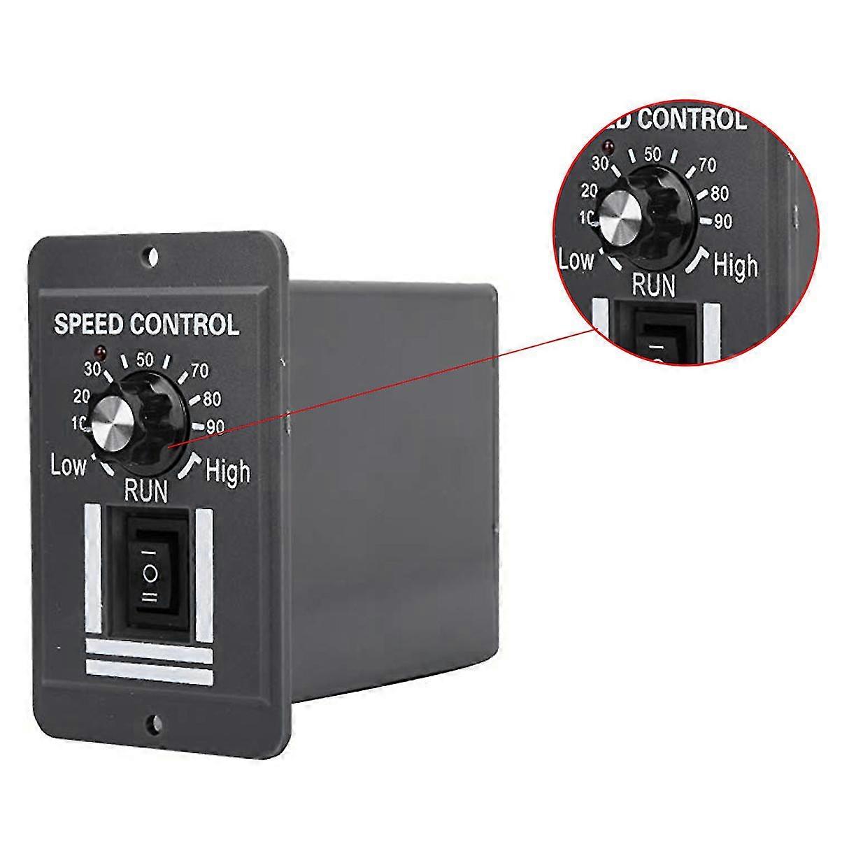 Dc 12-60v 40a Pwm Brush Motor Speed Controller Cw Ccw Reversible Switch ...