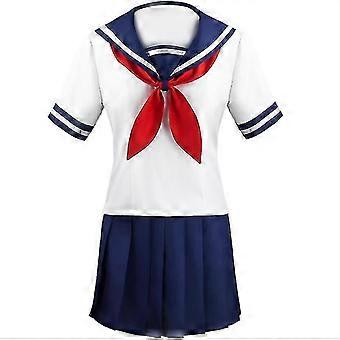 Anime Yandere Simulator Ayano Aishi Cosplay Costumes Girls School Jk ...