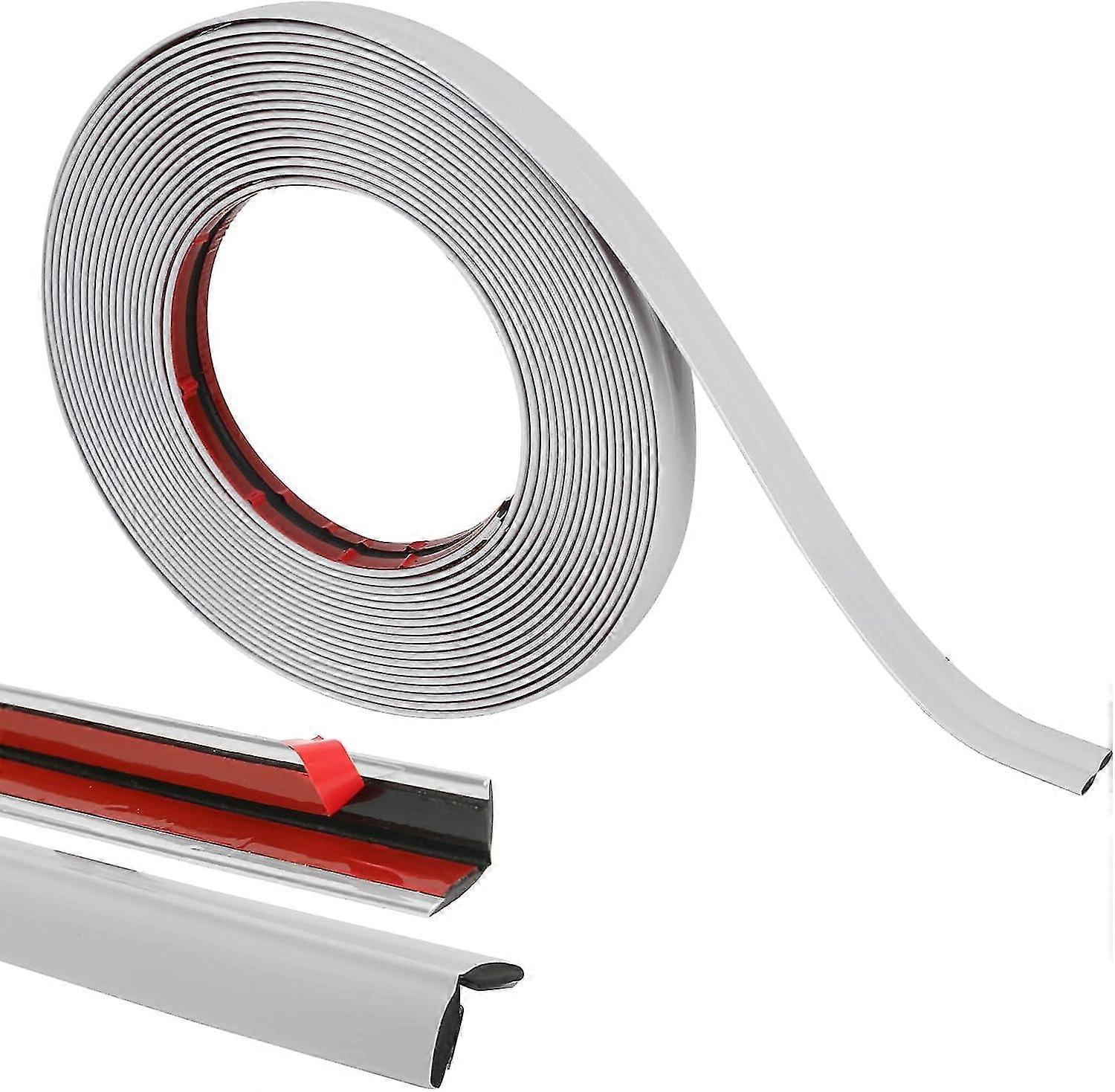 10 M Self-adhesive Mouldings, Flexible Kink Strip, Pvc End Strip, Wall ...