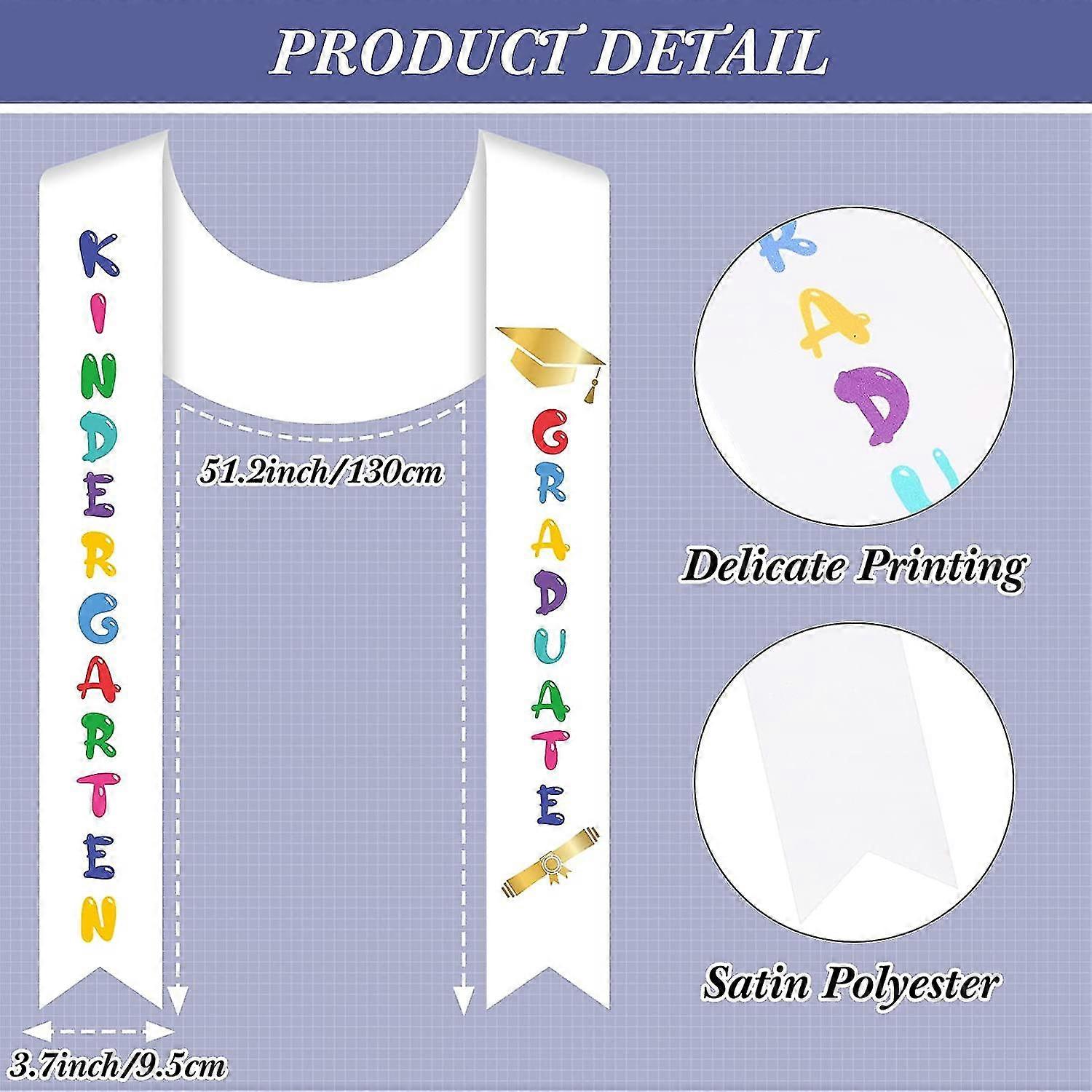 Children's Preschool en Kindergarten Graduation Gown Cap Tassel Set Met ...