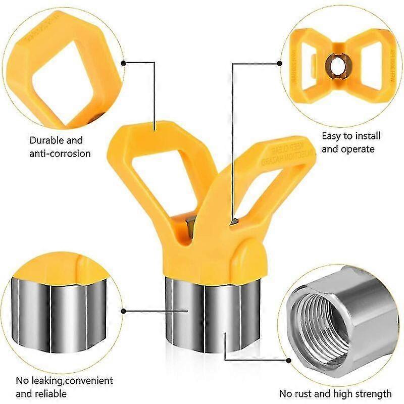 Airless Spray Nozzle, Airless Nozzle For High Pressure Paint Spray Gun ...