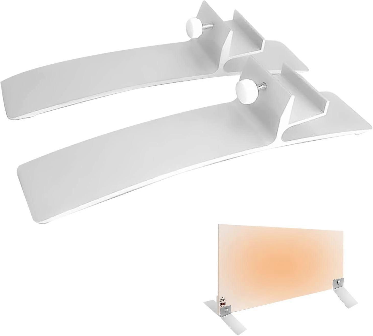 Set of 2 Adjustable Radiator Feet, Heavy Duty Alloy Universal Radiator ...