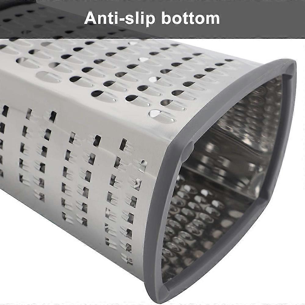 Professional Box Grater, Stainless Steel with 4 Sides, Best for ...