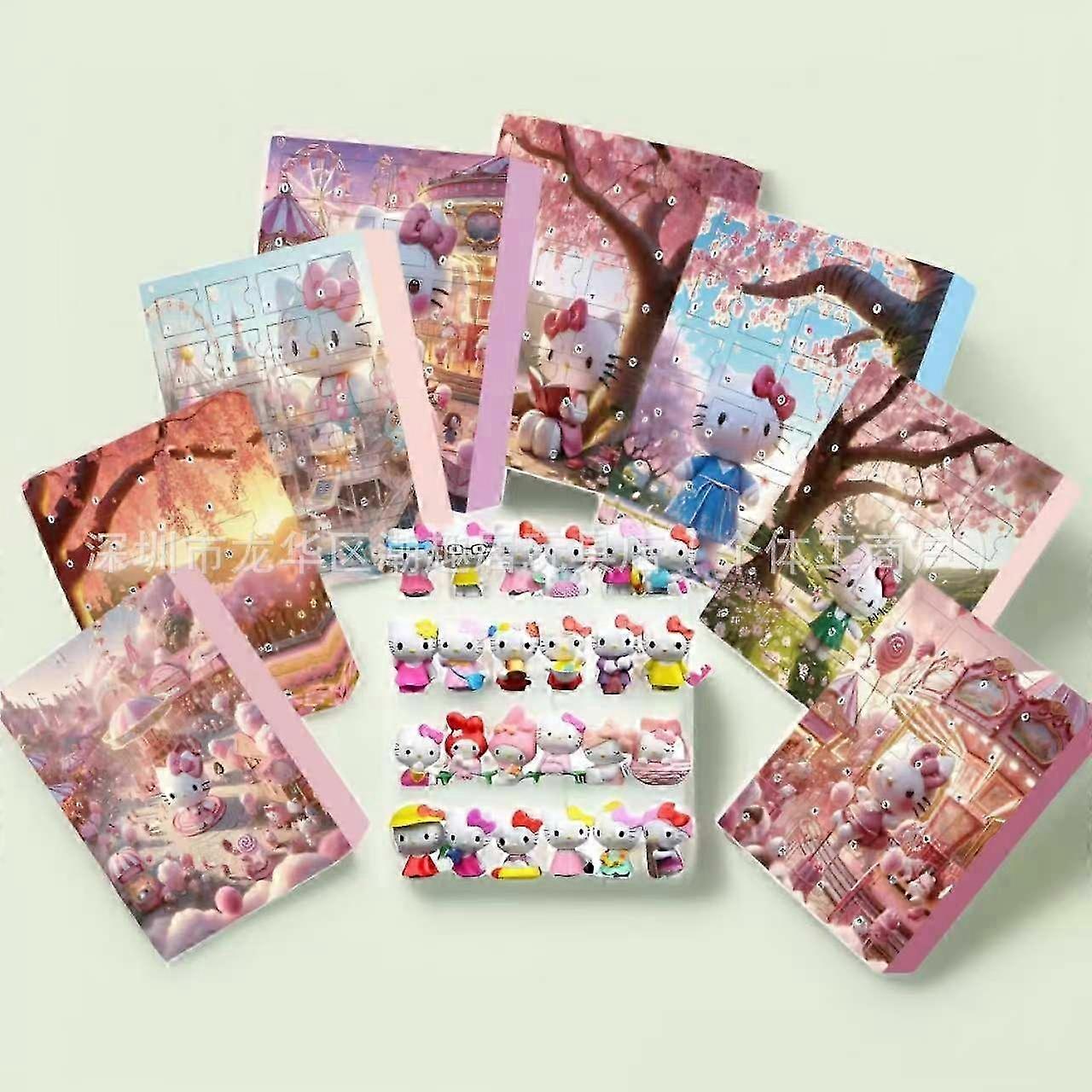 Christmas Advent Calendar Christmas Hello Kitty Blind Box Children's ...