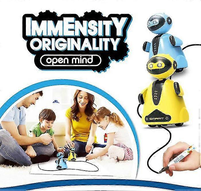 Line Follower Robot Induction Educational Inductive Toys Diy Magic Pen ...