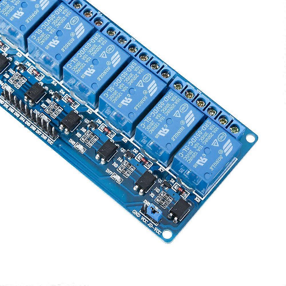 Module Relais 5V DC 8 Canaux avec Optocoupleur 8-Channel Relay Module pour Mega 1280 DSP Arm PIC ...