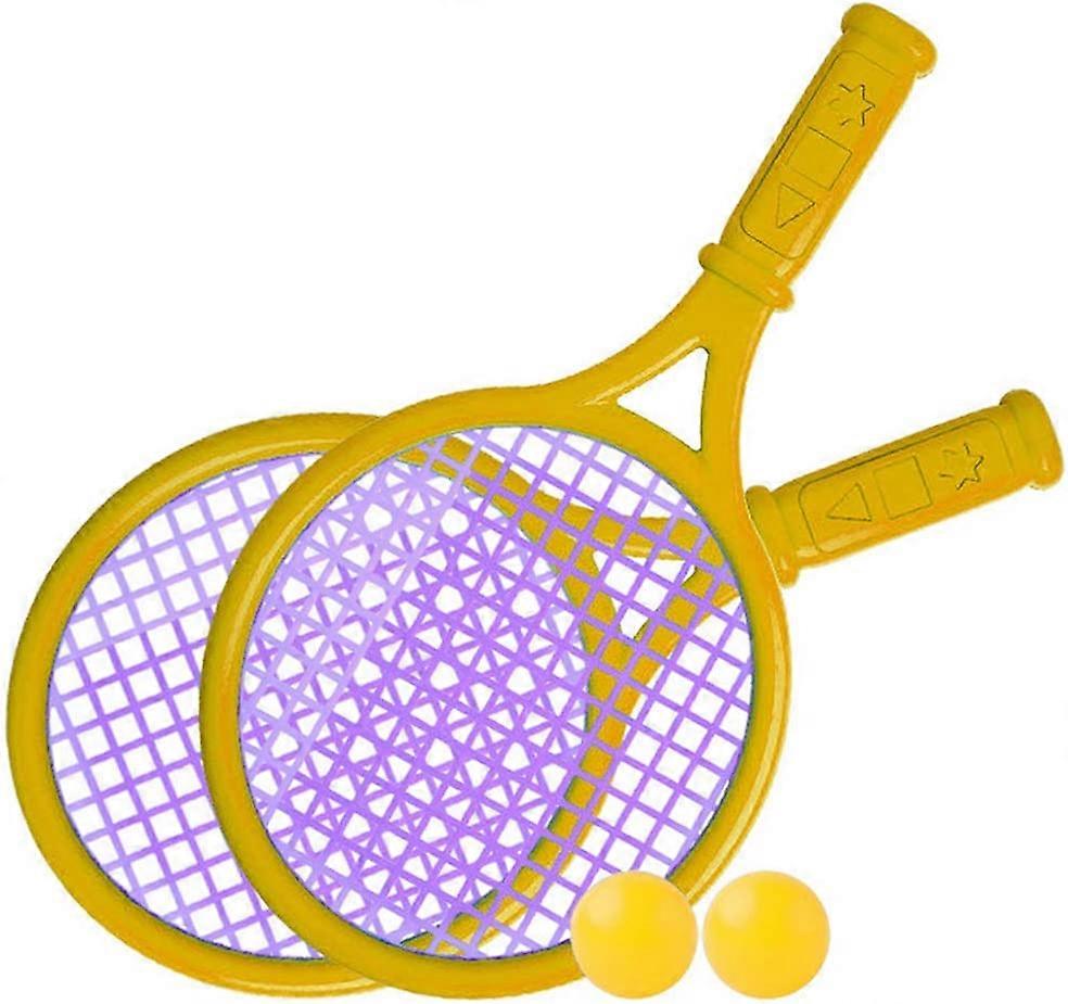 Plastic Tennis Racket Kids Toy Outdoor Sports Interactive Beach Toy ...