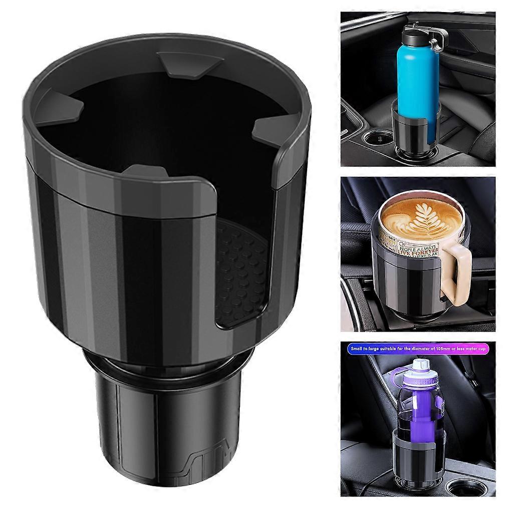 Car Cup Holder Expander Large Bottles up to 4.1 inches Wide with Non ...
